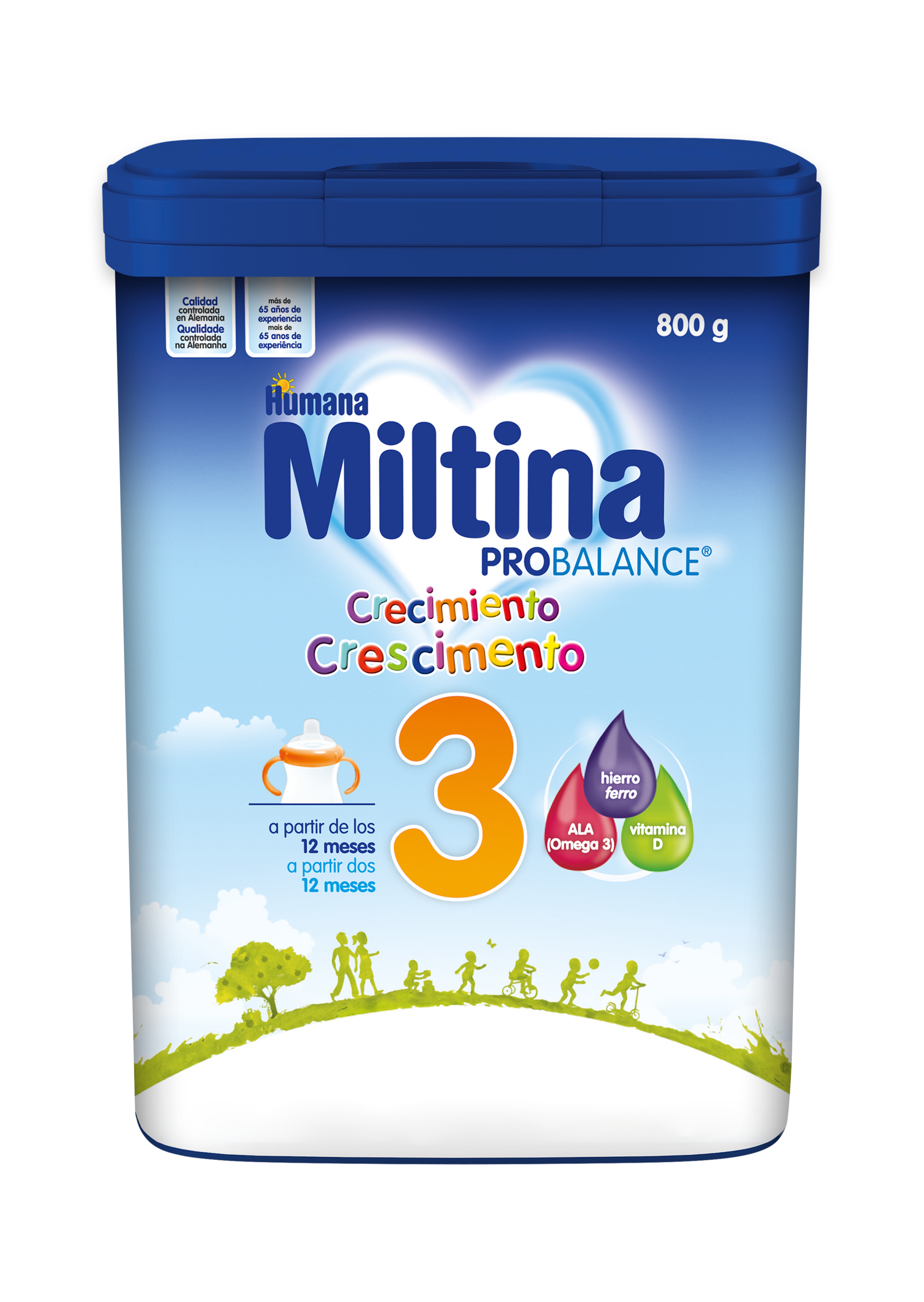 Miltina Probalance® 3: O leite ideal para o seu bebê em crescimento ...
