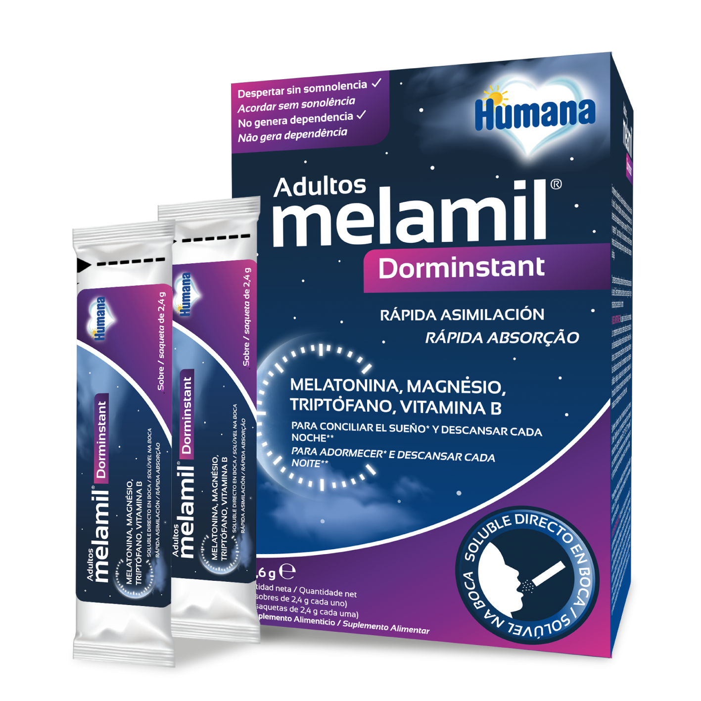 Melamil® Dorminstant: Produto para o Sono dos Bebês e adultos | Humana